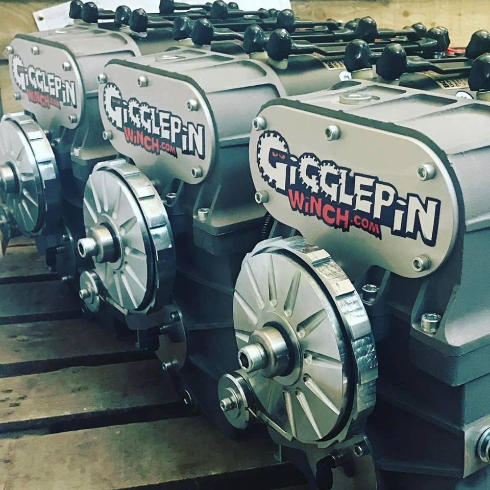 2-SPEED Gigglepin GP100 Twin Motor Competition Winch – Gigglepin Australia