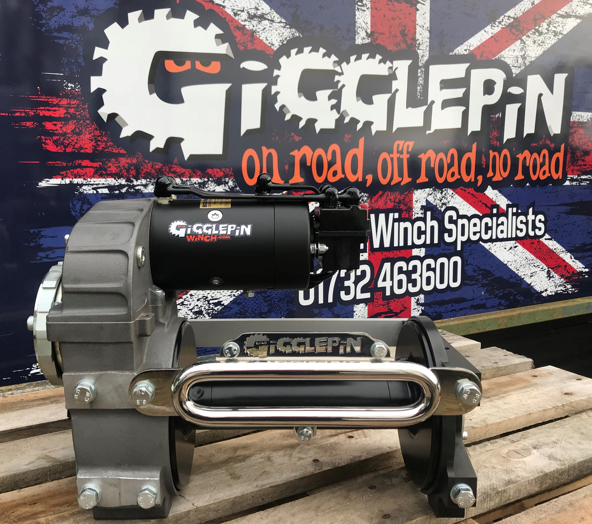 Gigglepin GP50 Complete Single Motor Competition Winch - Free Shipping ...